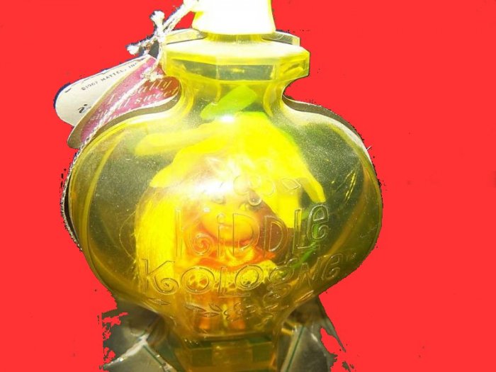 KOLOGNE liddle KIDDLE perfume DOLL with TAG in cologne BOTTLE sixties ...