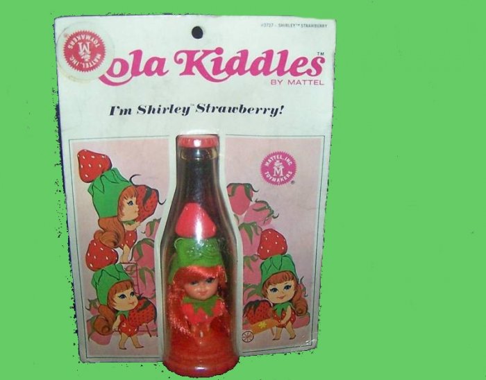 STRAWBERRY on SHIRLEY card KOLA kiddle liddle KIDDLES carded VINTAGE ...