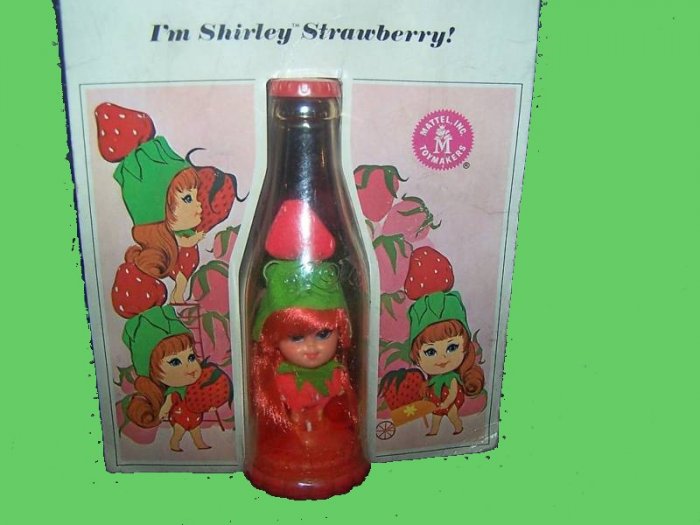 STRAWBERRY on SHIRLEY card KOLA kiddle liddle KIDDLES carded VINTAGE ...