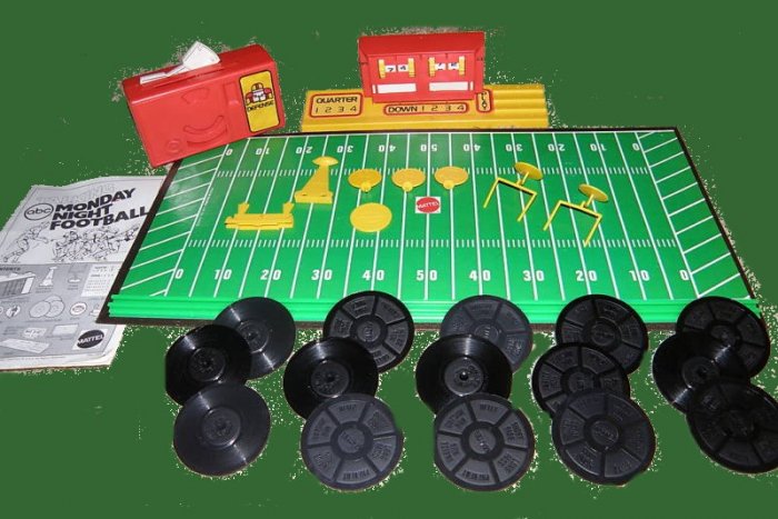 TALKING abc MONDAY NIGHT vintage FOOTBALL complete GAME