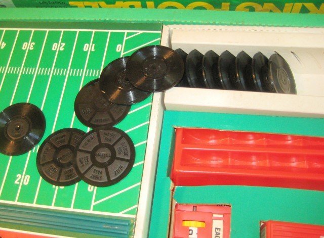 TALKING? vintage mattel? FOOTBALL complete? GAME
