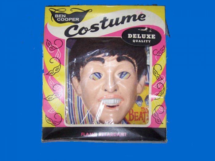 VINTAGE ben 1964 cooper? PAUL mccartney BEATLES the MASK suit COSTUME ...
