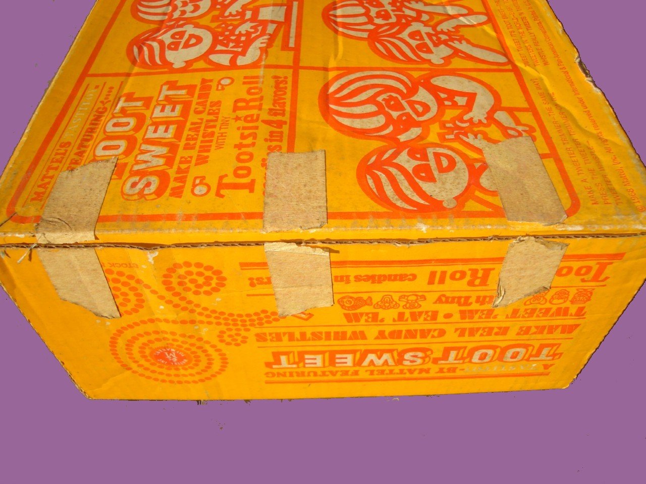 TOOT SWEET tootsie CANDY roll ON HOLD WHISTLE chitty CHITTY BANG bang ...