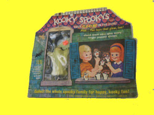 KOOKY SPOOKY spookys MAMA casket KASKIT puppet? GHOST doll VINTAGE ...