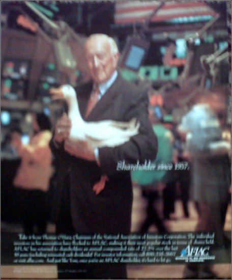 2001 Aflac Insurance ad