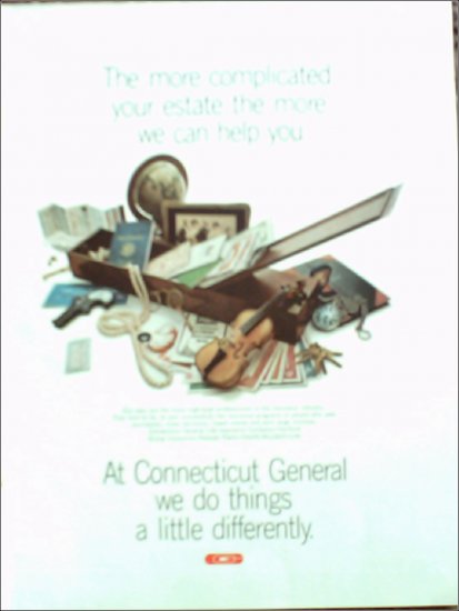 1966 Connecticut General Insurance ad