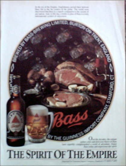 1985 Bass Ale ad
