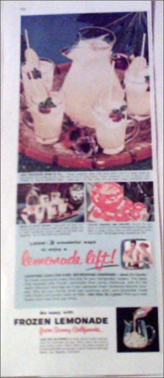 1956 Lemonade ad