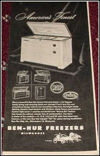 Ben-Hur Freezer ad
