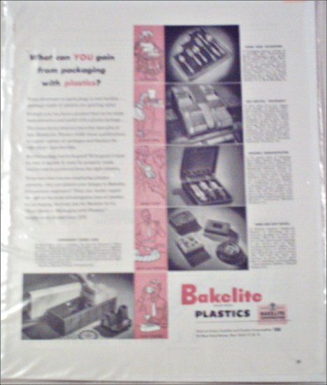 Bakelite Plastics ad