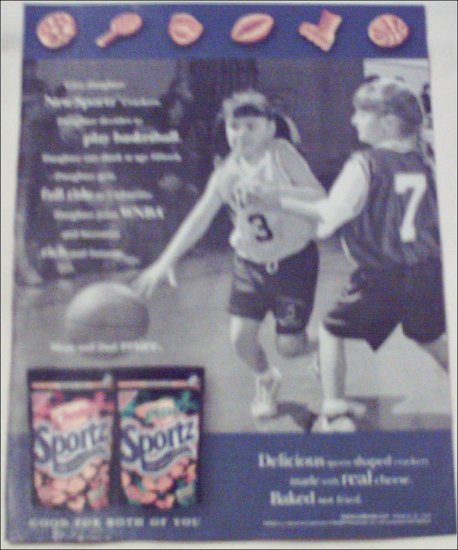 2000 Nabisco Sportz Crackers ad