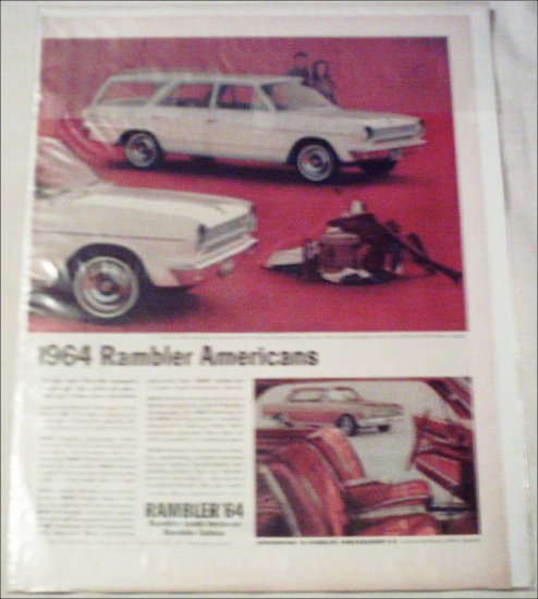 1964 American Motors Rambler American Lineup car ad