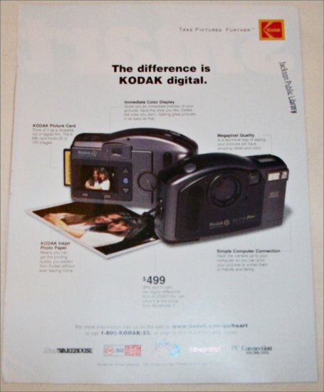 1998 Kodak Digital Camera ad