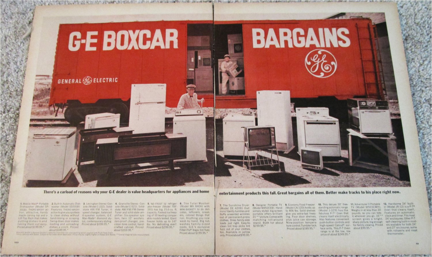 1967 GE Appliances ad