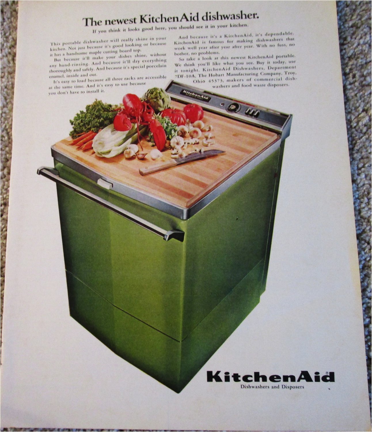 KitchenAid Dishwasher ad