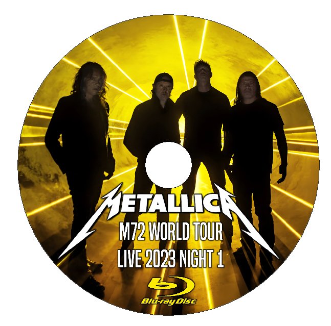 Metallica - M72 World Tour AT&T Stadium Night 1 (1 Blu-Ray)