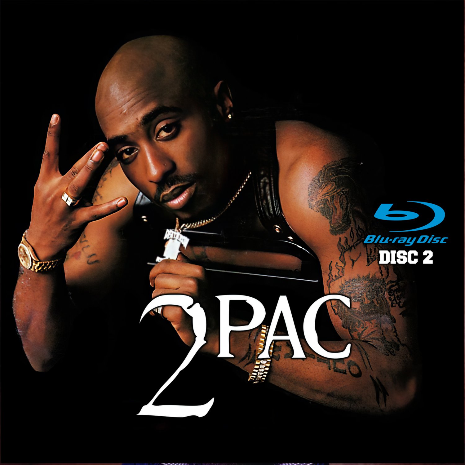 2Pac Music Videos Collection Tupac HD (3 Blu-Ray's) 54 Music Videos