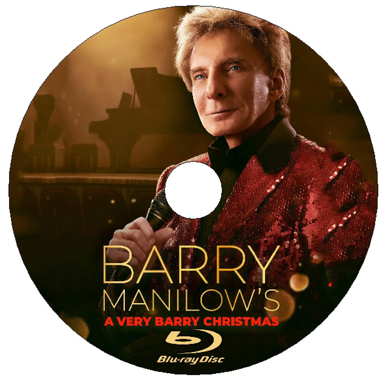 Barry Manilow - A Very Barry Christmas (Live) 2023 (1 Blu-Ray)