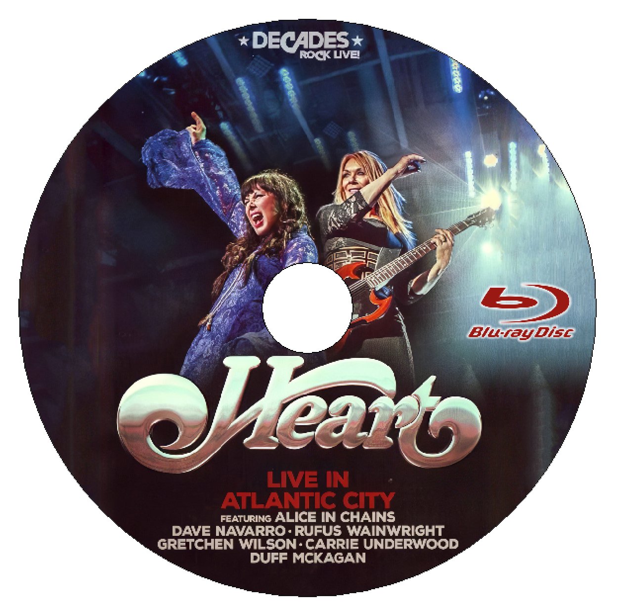 Heart & Friends - Decades Rock Atlantic City (Live) 2006 (1 Blu-Ray)