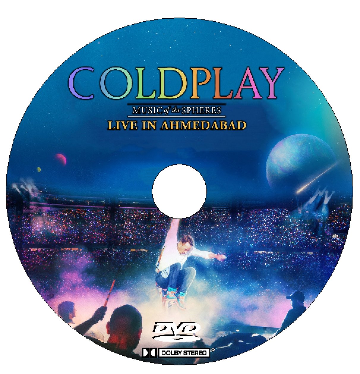 Coldplay - Ahmedabad (Live) 2025 (1 DVD)