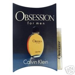 OBSESSION by Calvin Klein Sample EDT Body LOTION & BATH GEL for Men