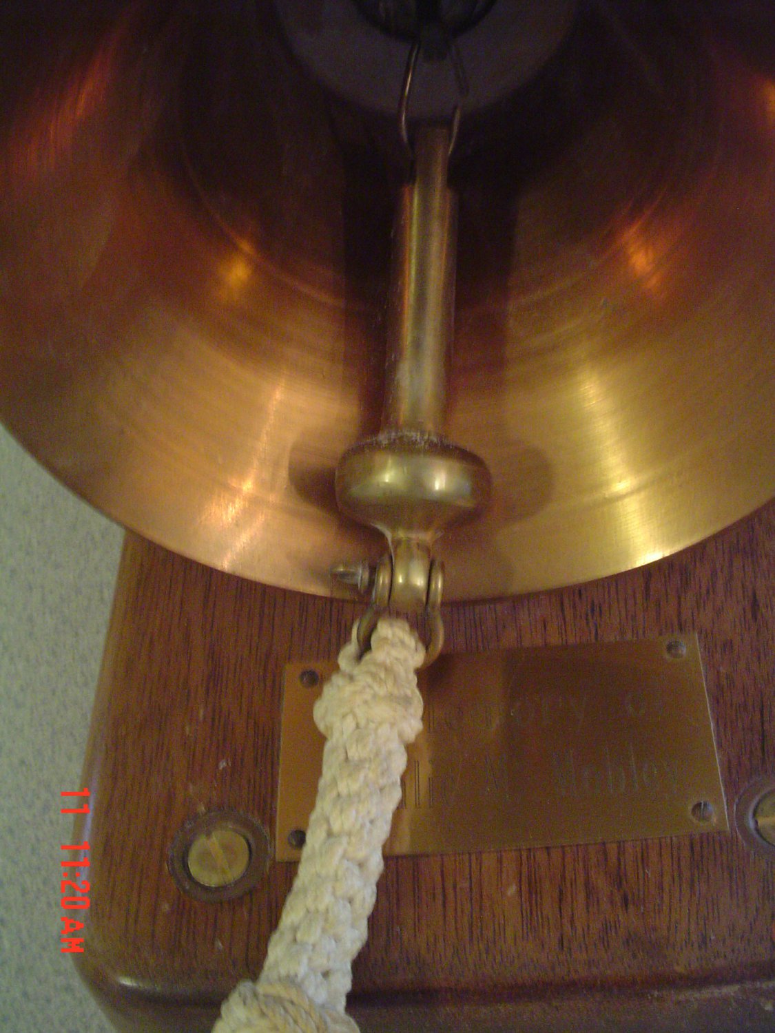 ANTIQUE MARITIME NAUTICAL SEA SAILING BRONZE / brass SHIP BOAT ♫♫ BELL ...