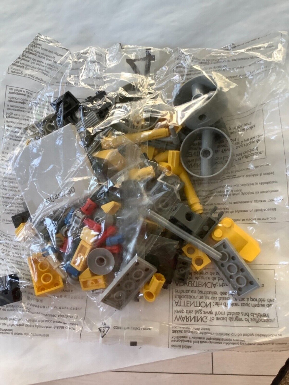 NEW Lego 2011 Factory Sealed 135149 Number 4 Bag w/ Part 6049730