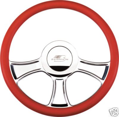 New Billet Specialties Steering wheel complete package