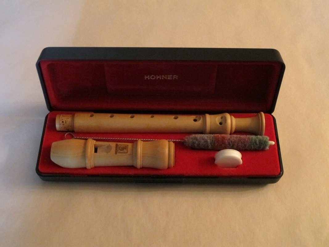 Hohner Maple Soprano Recorder