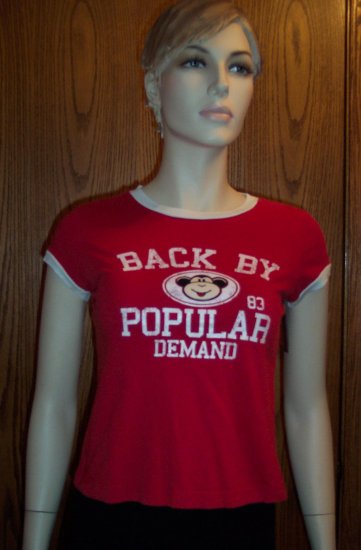 SELF ESTEEM Red Monkey SHIRT Top Size Medium M Junior JRT2 location100