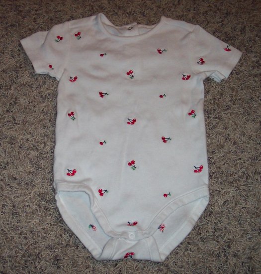 Cherries Line GYMBOREE Dec 2001 Line INFANT Girl's Onesie Outfit 12 ...