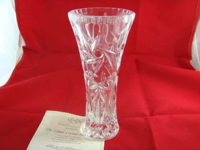 LENOX CRYSTAL VASE