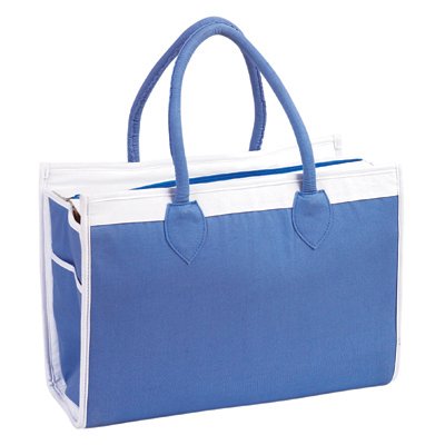 Elegant Baby Blue Diaper Bag