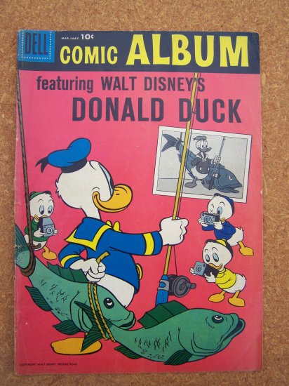 Comic Album #1 (Dell 1958) featuring Donald Duck
