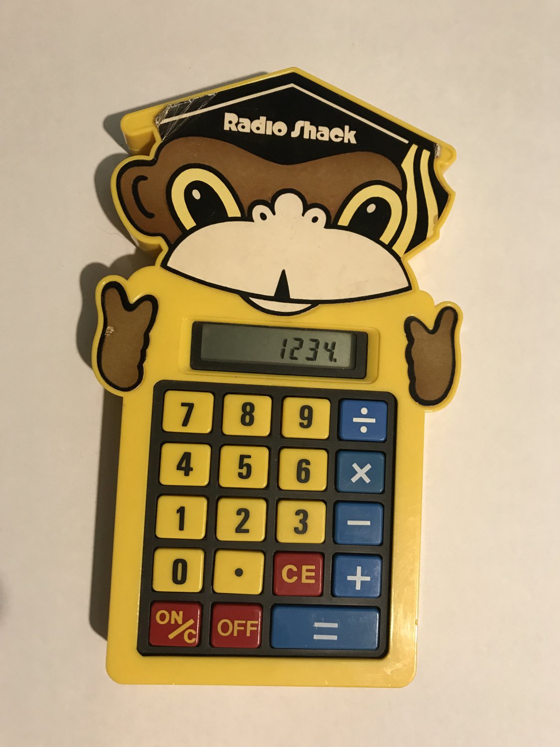 Vintage Radio Shack Monkey Calcuator Cat No. 23-5821
