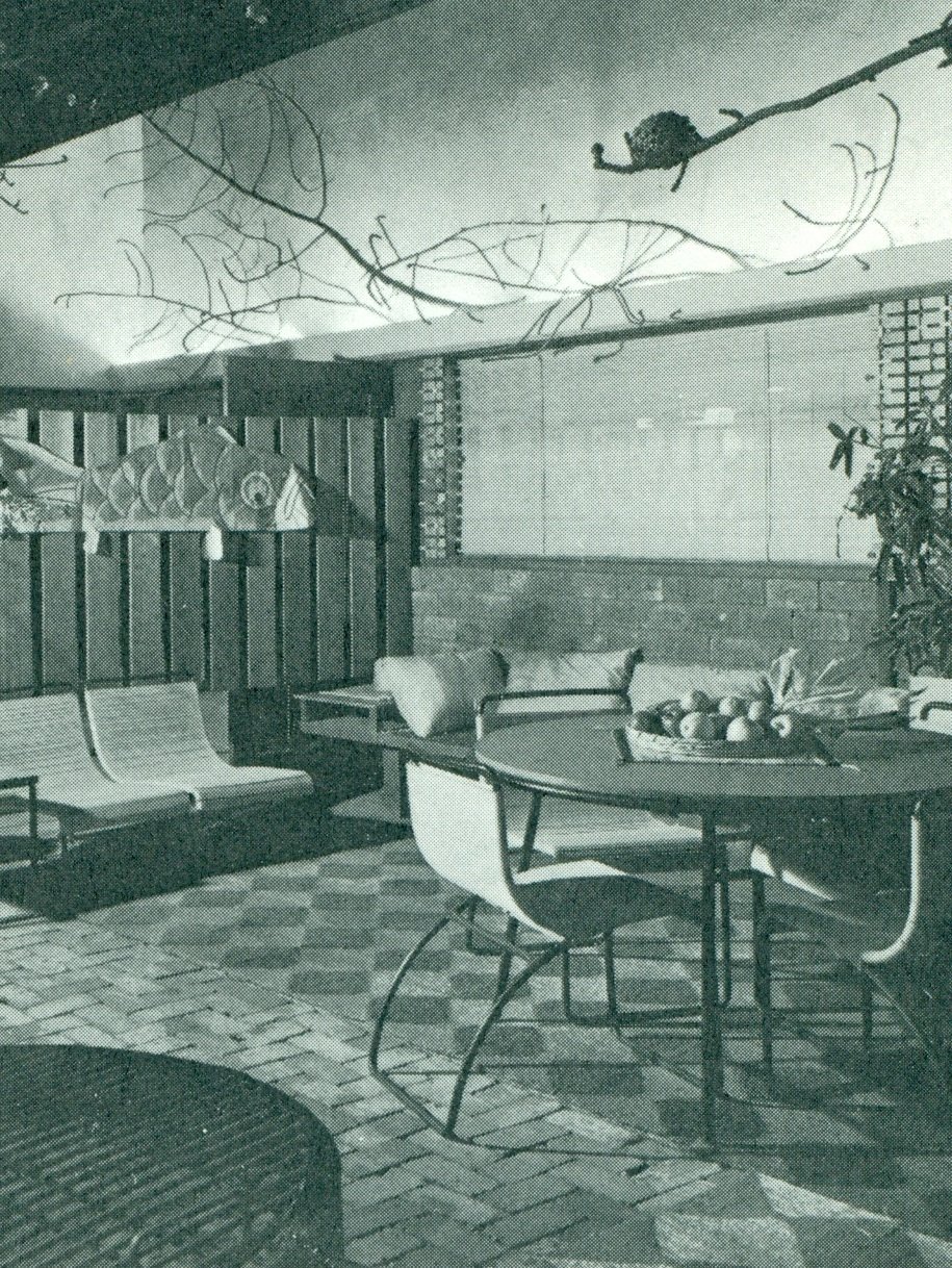 OUTDOOR LIGHTING Book Mid Century Modern Atomic Design 1969