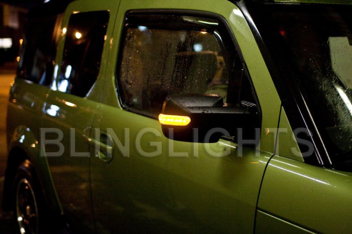 Toyota FJ Cruiser LED Side Mirrors Accents Turnsignals Lights Turn ...