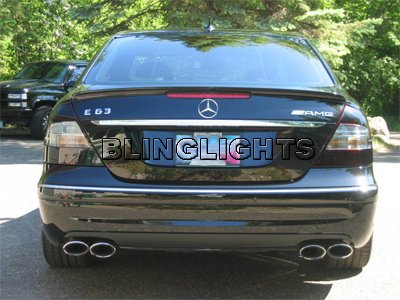 Mercedes E350 w212 Tint Smoked Tail Lamp Light Overlays Film Protection ...