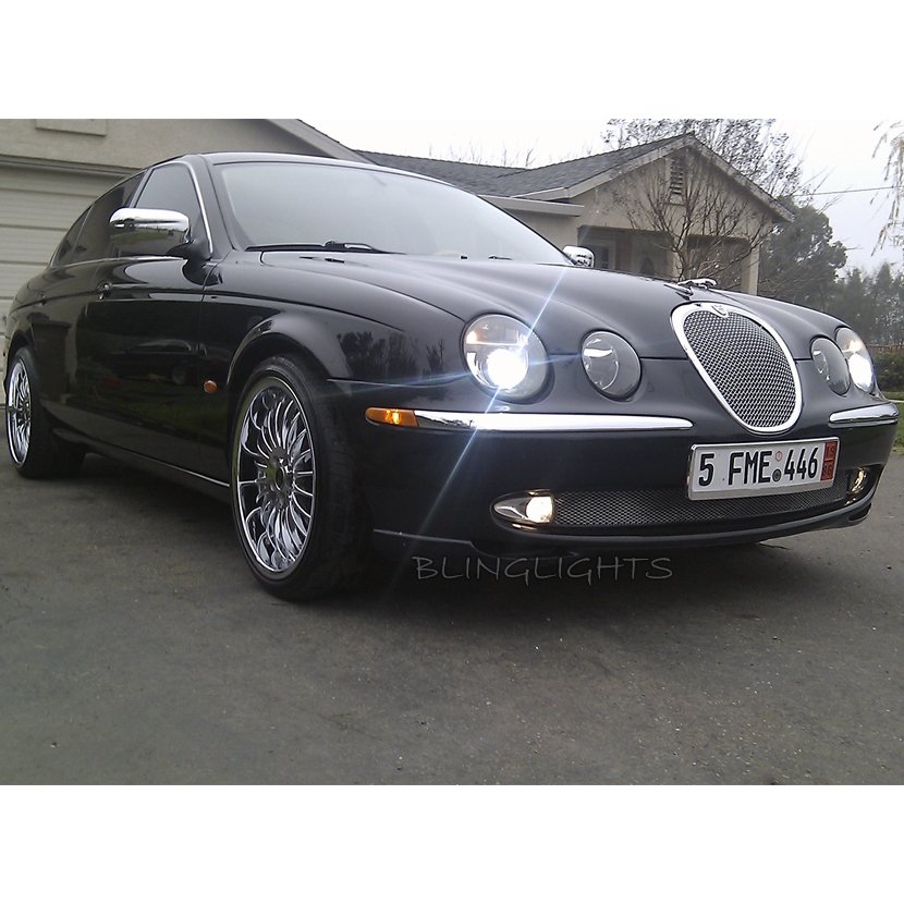 Jaguar S Type Bright White Light Bulbs For Halogen Headlamps Headlights Head Lamps Lights