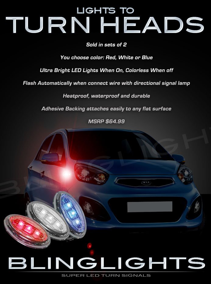 Kia Ceed Sporty Wagon LED Side Markers Turnsignals Lights Accents Turn ...