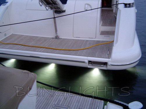Azimut Yacht LED Underwater Aqua Lamp Marine Under Fish Boat Lights ...