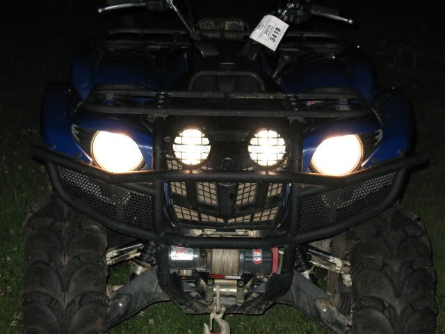 Yamaha Grizzly PIAA 520 Xtreme White Auxiliary Fog Light Kit