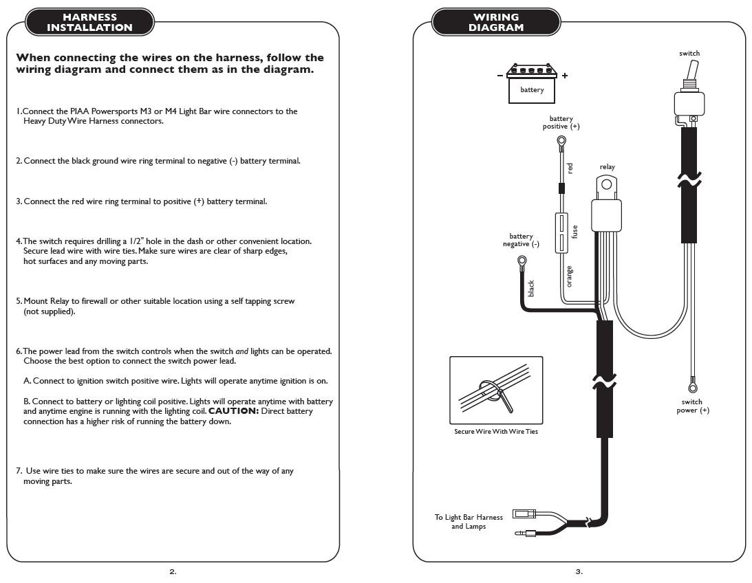 Piaggio MP3 PIAA 1100X Auxiliary Driving Lamps Kit