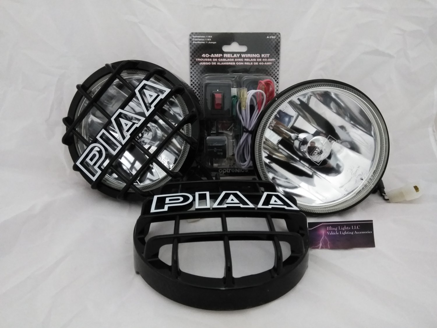 Hyundai Santa Fe PIAA 520 Xtreme White Auxiliary Fog Lamp Kit