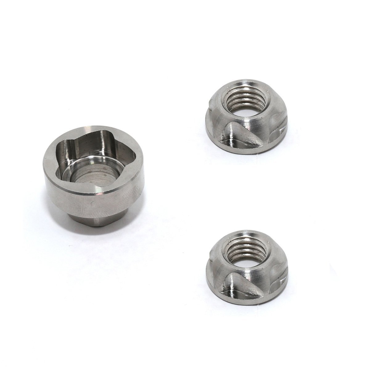 2 x Locking 10MM Nuts for PIAA Auxiliary Lights Lamps