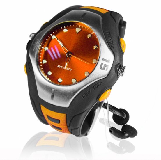 Jogging Mp3 player watch