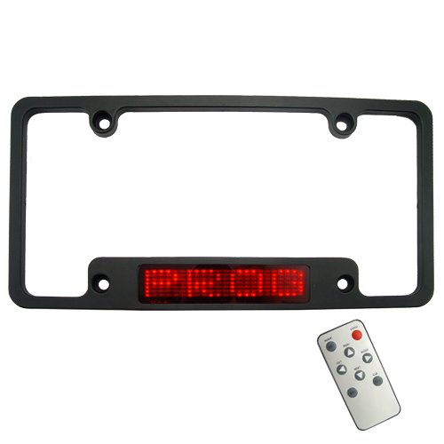 LED License Plate Holder