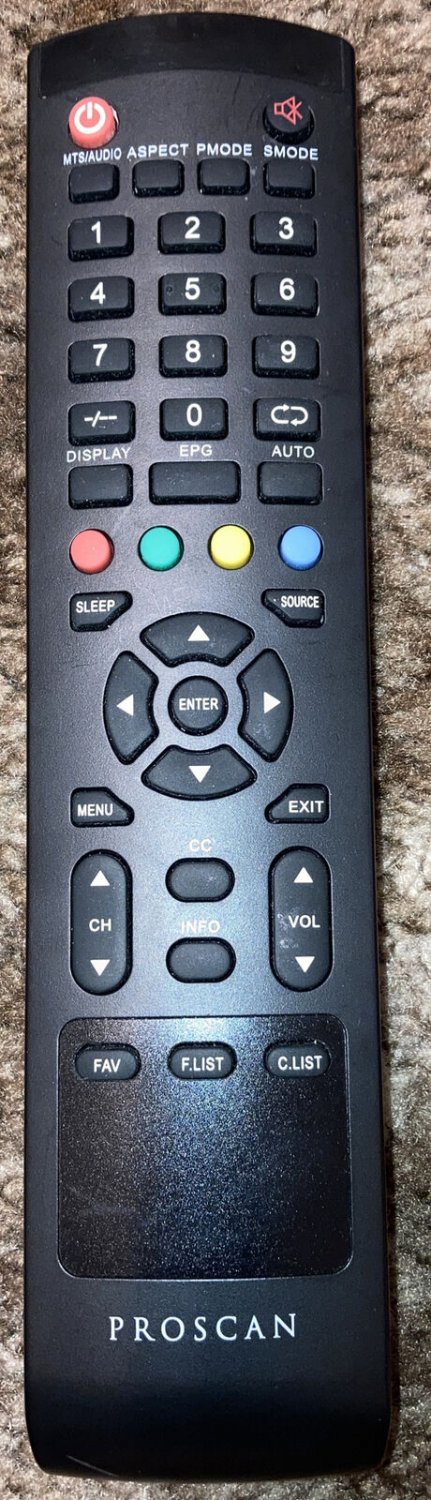 PROSCAN Model KM-2028 OEM REMOTE CONTROL – Preowned