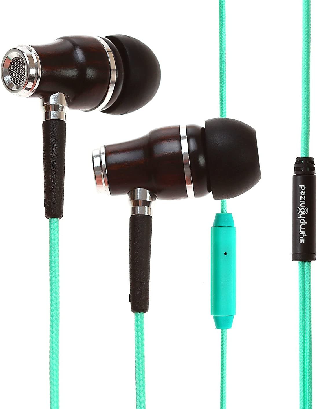 Symphonized NRG Premium Genuine Wood In-ear Noise-isolating Earbuds ...