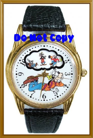 BRAND NEW Unisex Disney Goofy Day Dreaming Watch HTF